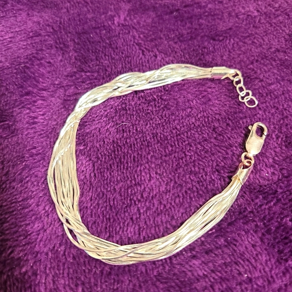 JTV | Jewelry | Southwest Style By Jtv Liquid Silver Strand Bracelet ...